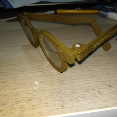 Download free STL file customizable eyeglasses • 3D printing design ・ Cults